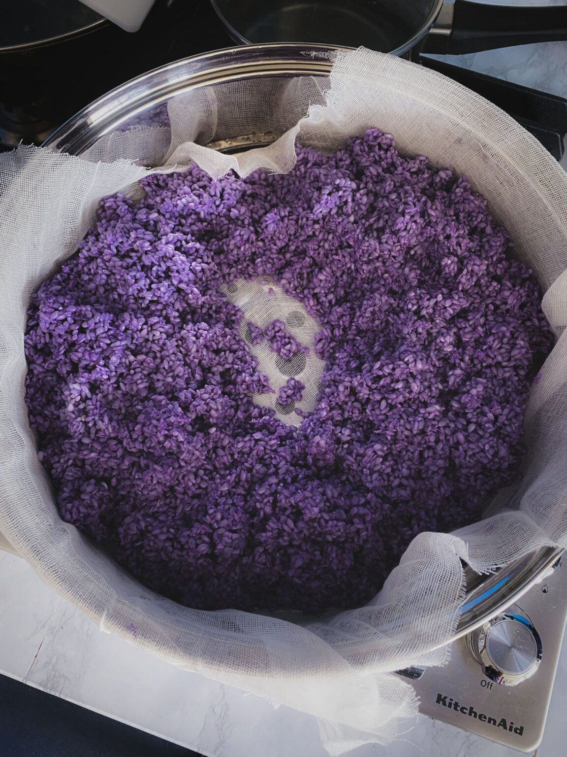 Ube Xoi (Purple Yam Sticky Rice)